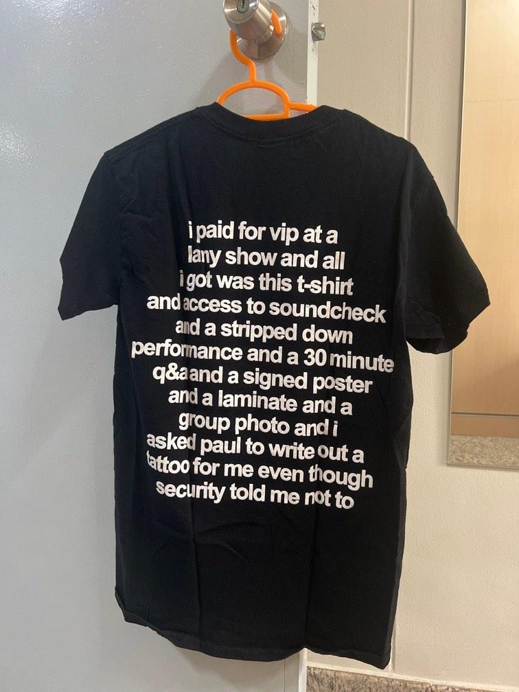 LANY VIP tour shirt, Men's Fashion, Tops & Sets, Tshirts & Polo Shirts ...