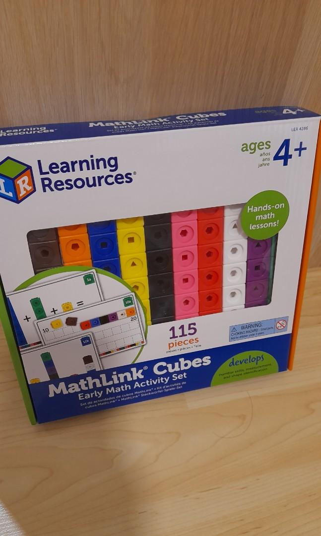 Learning Resource MathsLink cubes, Hobbies & Toys, Toys & Games on ...