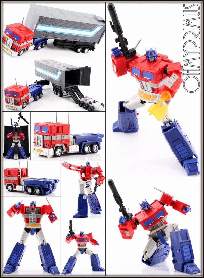 Legends Scale Optimus Prime with Trailer Magic Square MS-B18 Light of ...