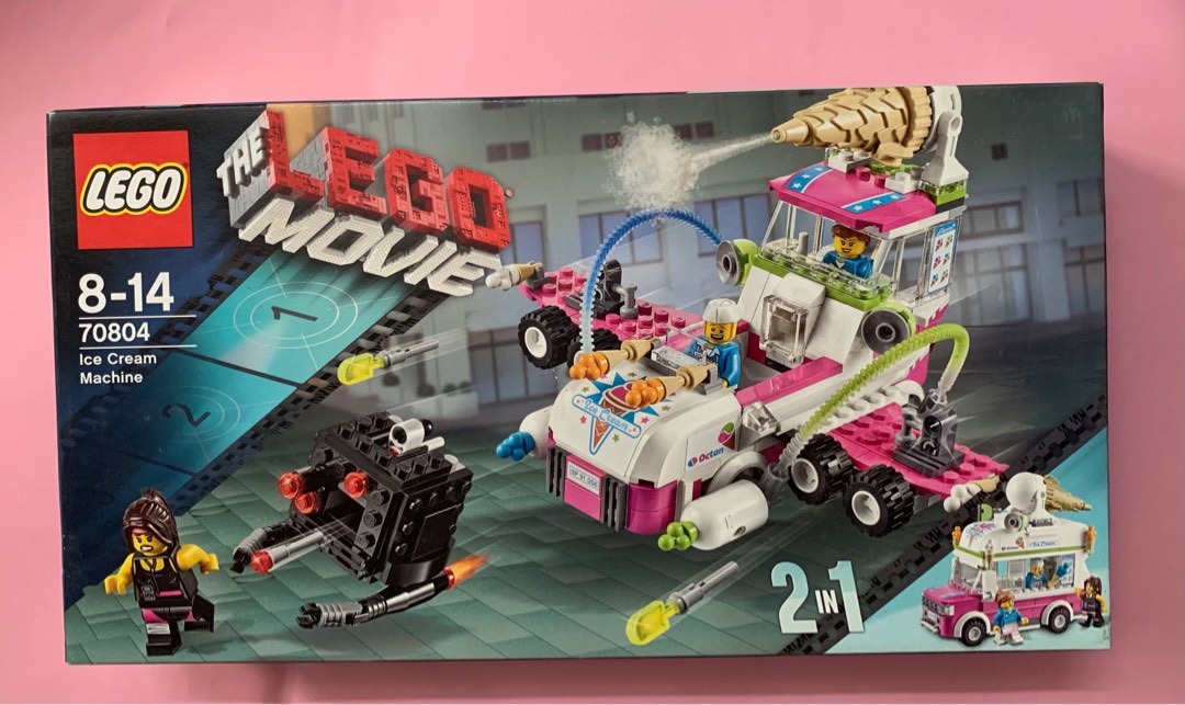 LEGO 70804 雪糕車 盒有凹紋 MOVIE 樂高, 興趣及遊戲, 玩具 & 遊戲類 - Carousell