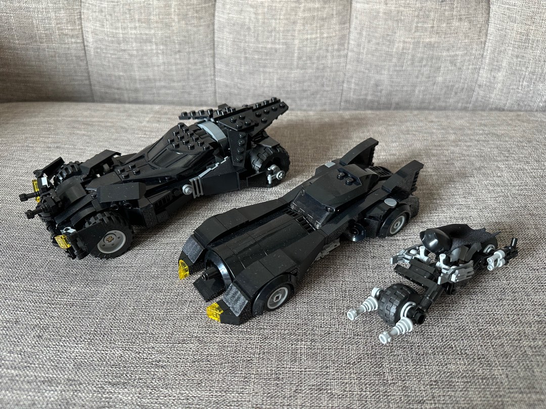 Lego Batman Batmobile Batpod MOC My Own Creations, Hobbies & Toys, Toys ...