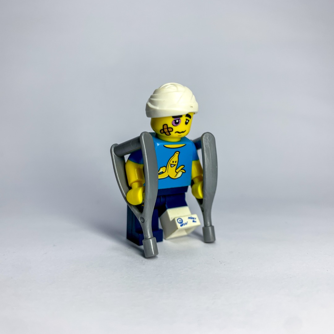 Lego Clumsy Guy, Series 15 col15-4, Hobbies & Toys, Toys & Games on ...
