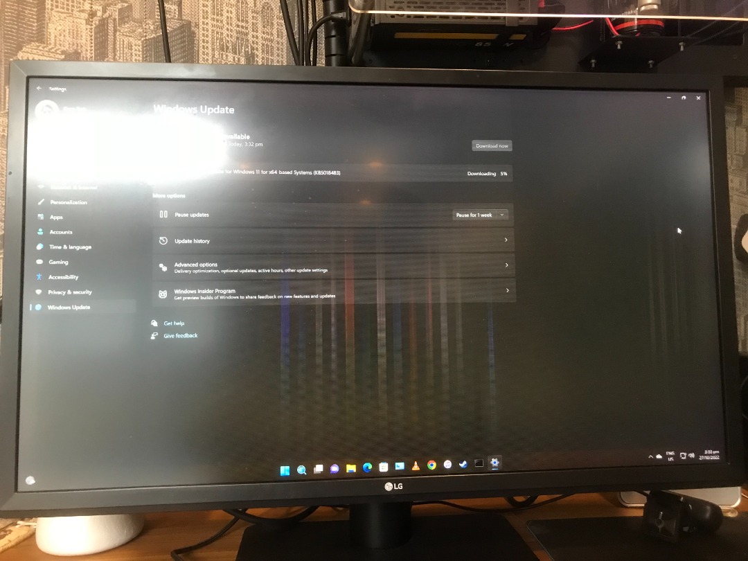 LG 27" Ultra HD 4K Monitor (Defective), Computers & Tech, Desktops on ...