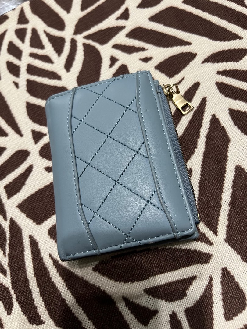 Light Blue Wallet, Women's Fashion, Bags & Wallets, Wallets & Card ...