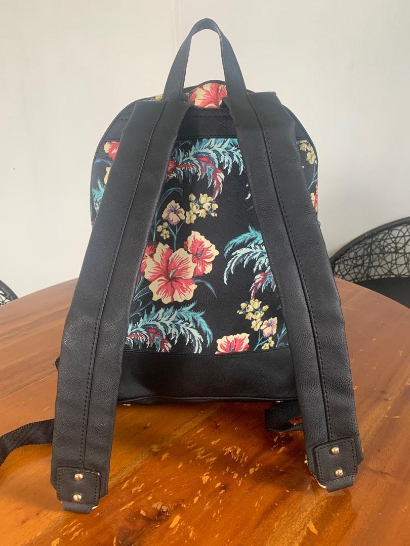 Fila x Anna Sui floral backpack (limited edition), Women's Fashion ...