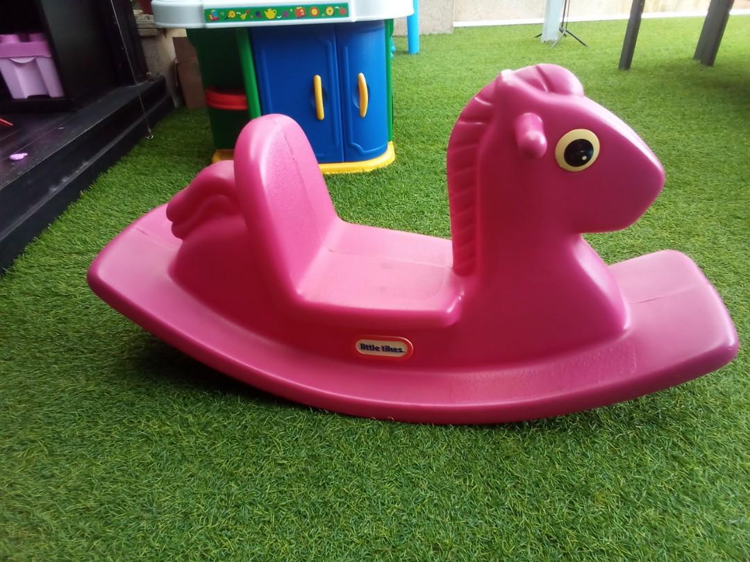 Little tikes rocking horse, Babies & Kids, Infant Playtime on Carousell