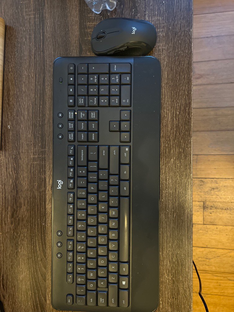 Logi Wireless Keyboard And Mouse Computers And Tech Parts And Accessories