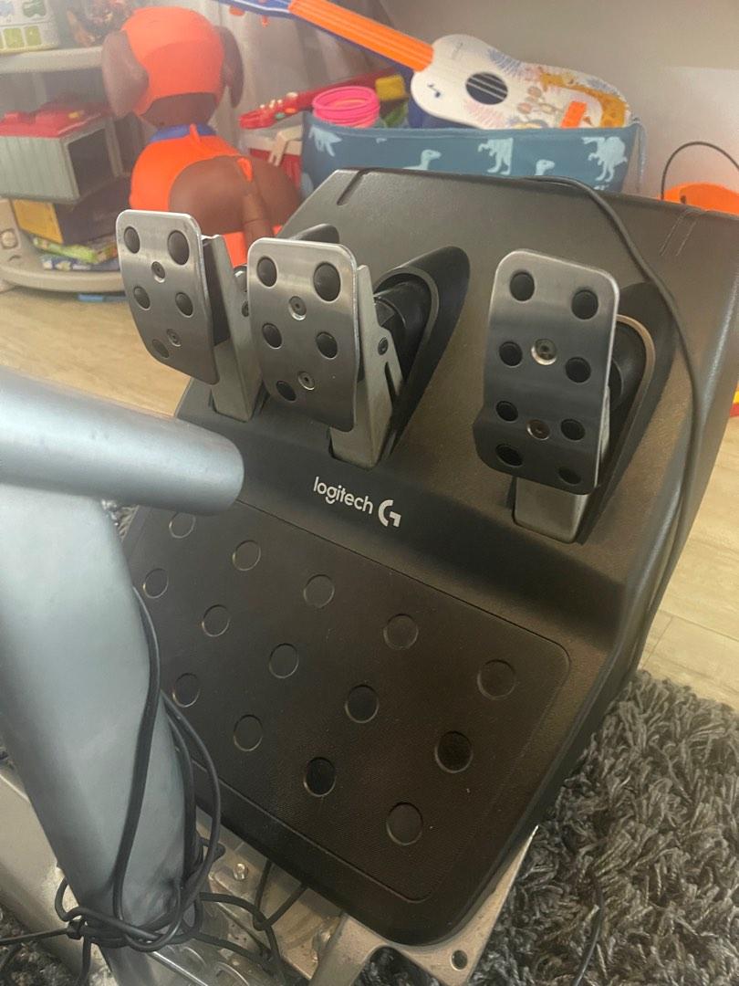 Logitech G29 steering wheel set + Playseat evolution racing seat, Video ...