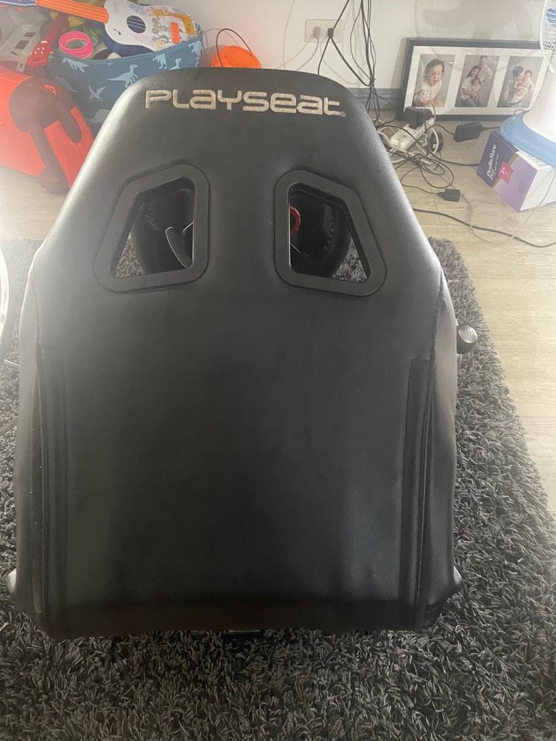 Logitech G29 steering wheel set + Playseat evolution racing seat, Video ...