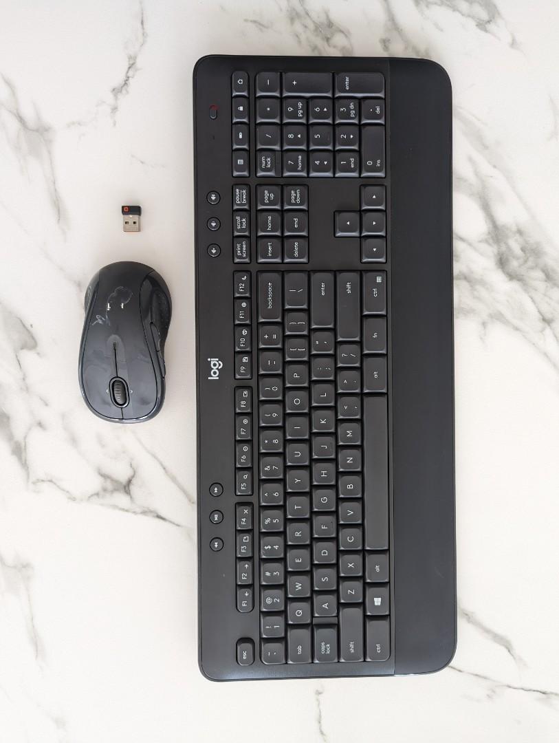 Logitech MK545 Advanced wireless keyboard and mouse set, Computers & Tech, Parts & Accessories ...