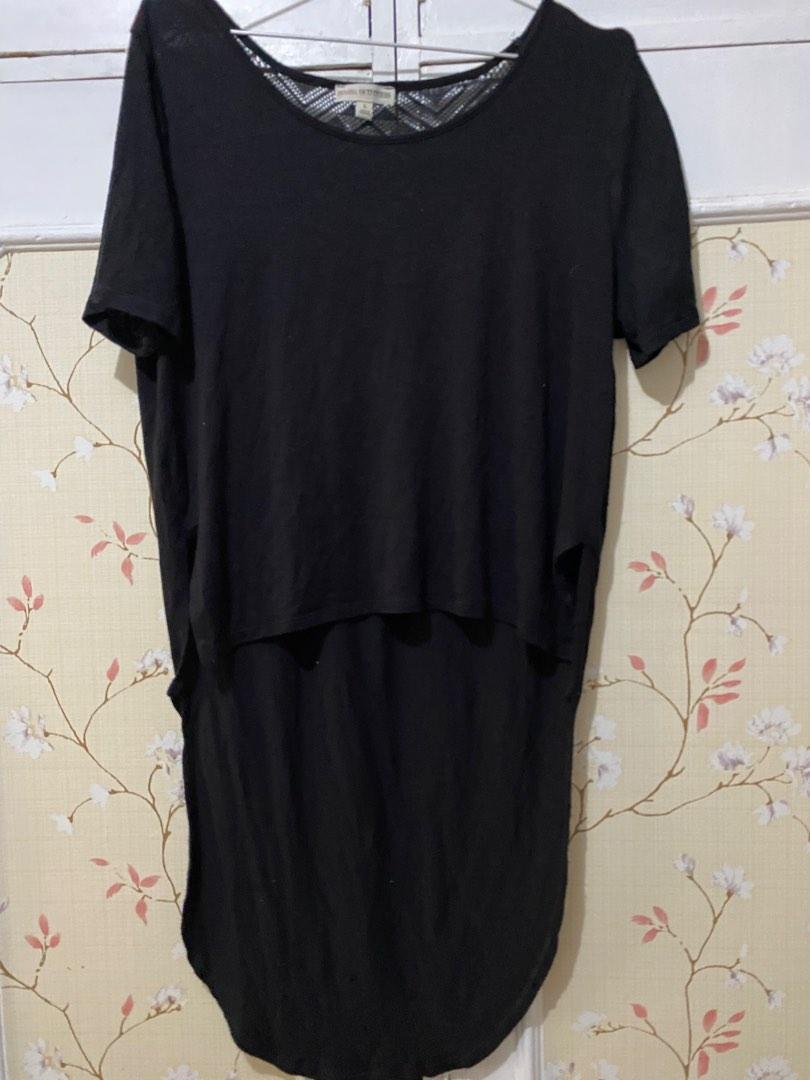 Long Back Blouse, Women's Fashion, Tops, Blouses on Carousell