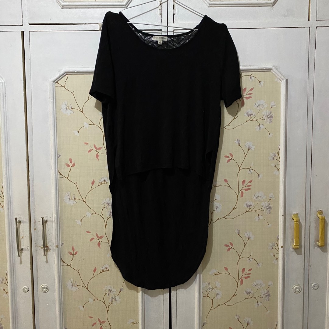 Long Back Blouse, Women's Fashion, Tops, Blouses on Carousell