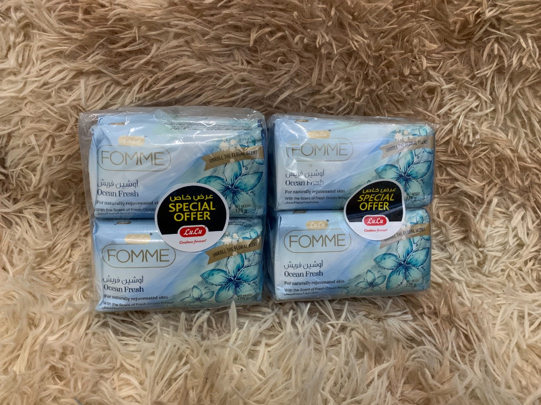LuLu Fomme Ocean Fresh 175g 4pcs., Beauty & Personal Care, Bath & Body ...