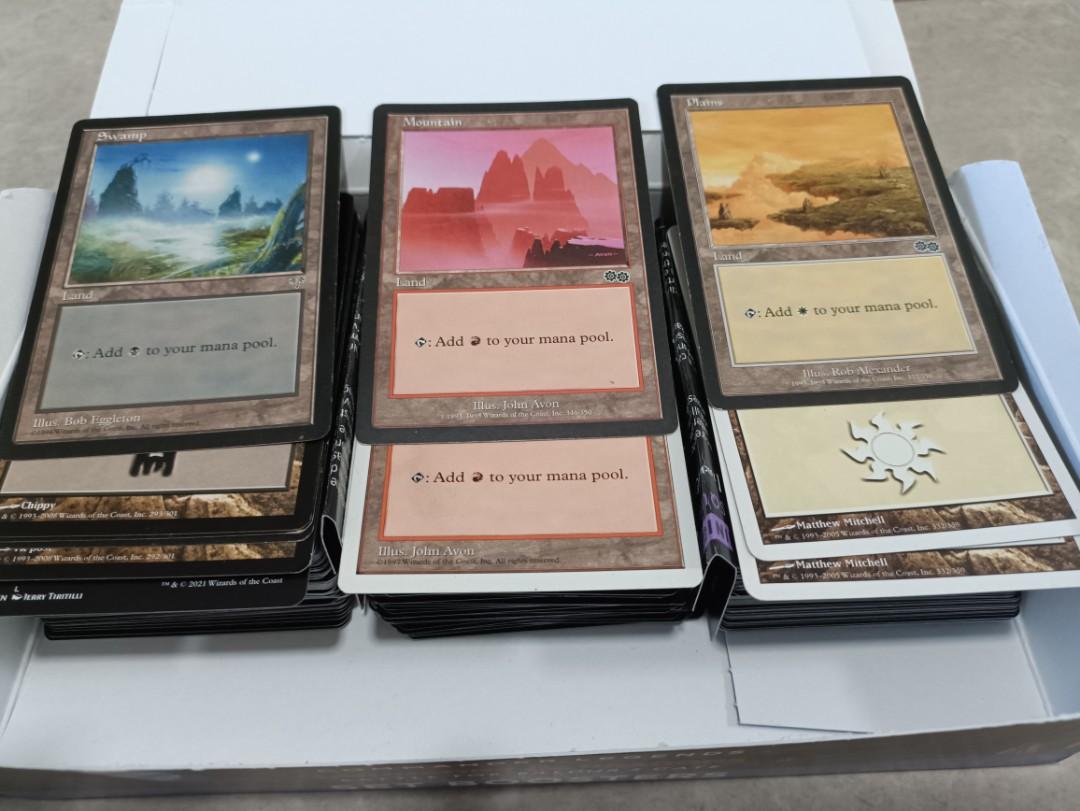 Magic the Gathering MTG - land cards, Hobbies & Toys, Toys & Games on ...