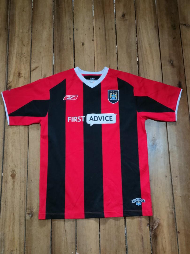 MANCHESTER CITY 2003 04 AWAY KIT, Men's Fashion, Tops & Sets, Tshirts ...