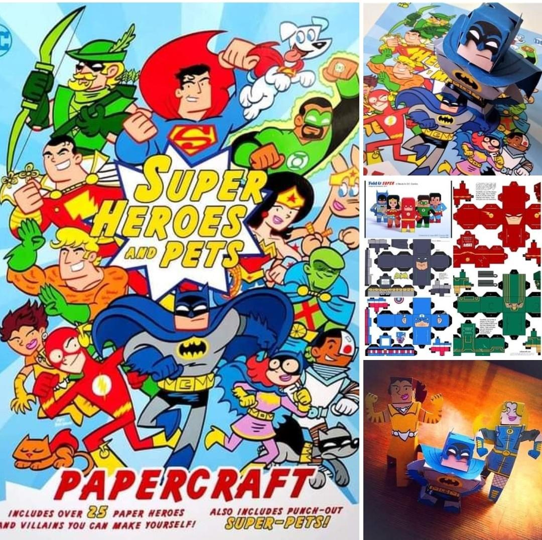 MARVEL SUPER HEROES PAPERCRAFT, Hobbies & Toys, Books & Magazines ...
