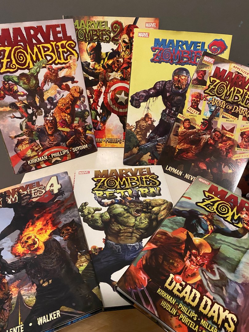 Marvel zombies comics set (7 books), Hobbies & Toys, Books & Magazines ...
