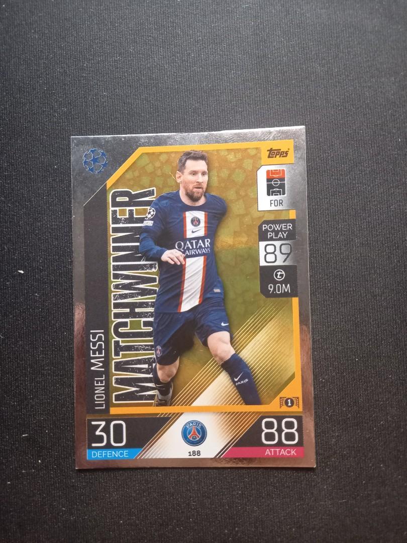 Match Attax Messi Matchwinner card 22/23 season, Hobbies & Toys, Toys ...