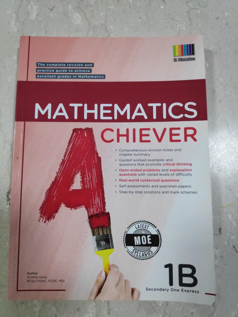 Mathematics Achiever Secondary 1B - SL Education, Hobbies & Toys, Books ...