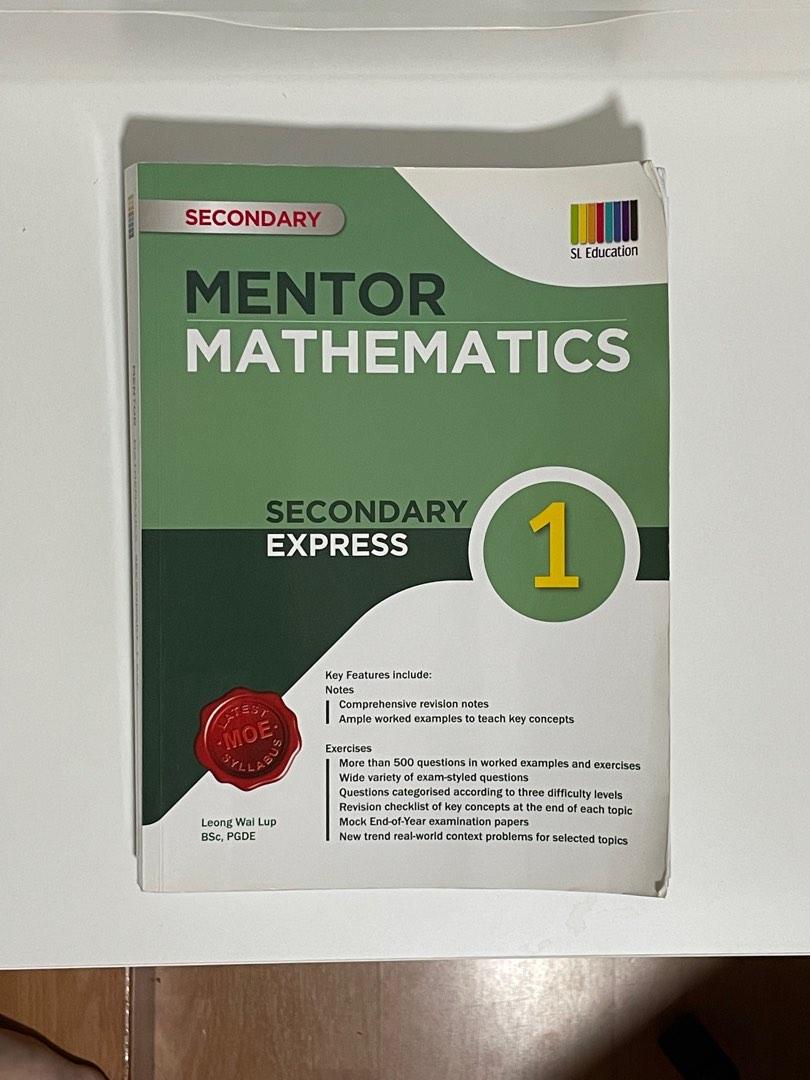 Mentor Mathematics Secondary 1, Hobbies & Toys, Books & Magazines ...
