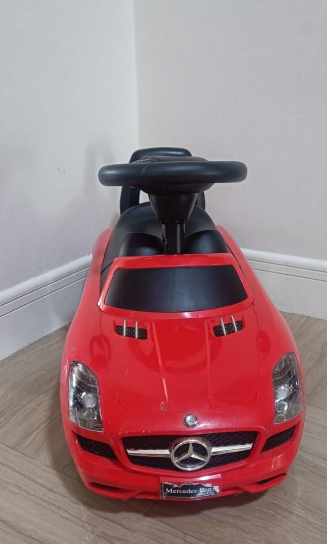 Mercedes-Benz SLS AMG Mini Car Kids Ride, Babies & Kids, Infant ...