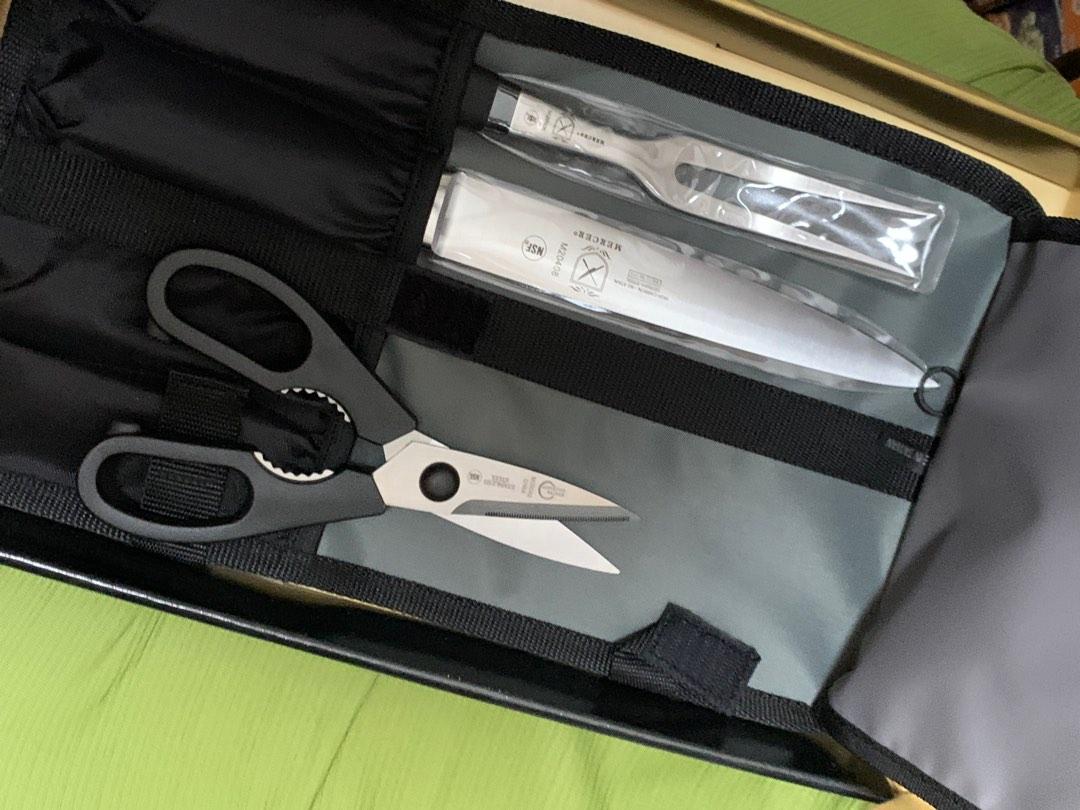 Mercer Genesis Forged Carving Set, Furniture & Home Living, Kitchenware ...