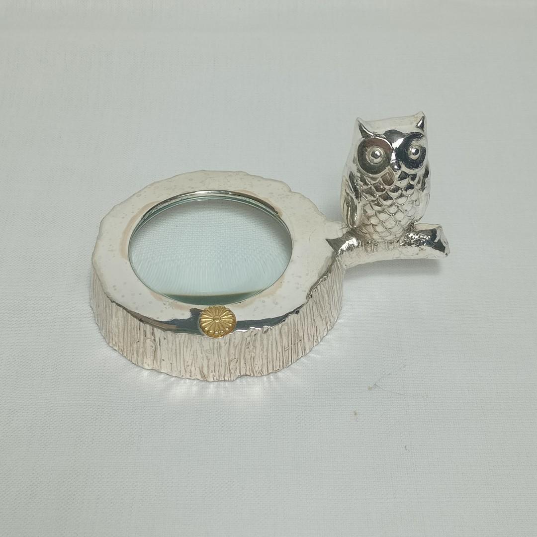 METAL OWL MAGNIFYING GLASS, Hobbies & Toys, Memorabilia & Collectibles ...