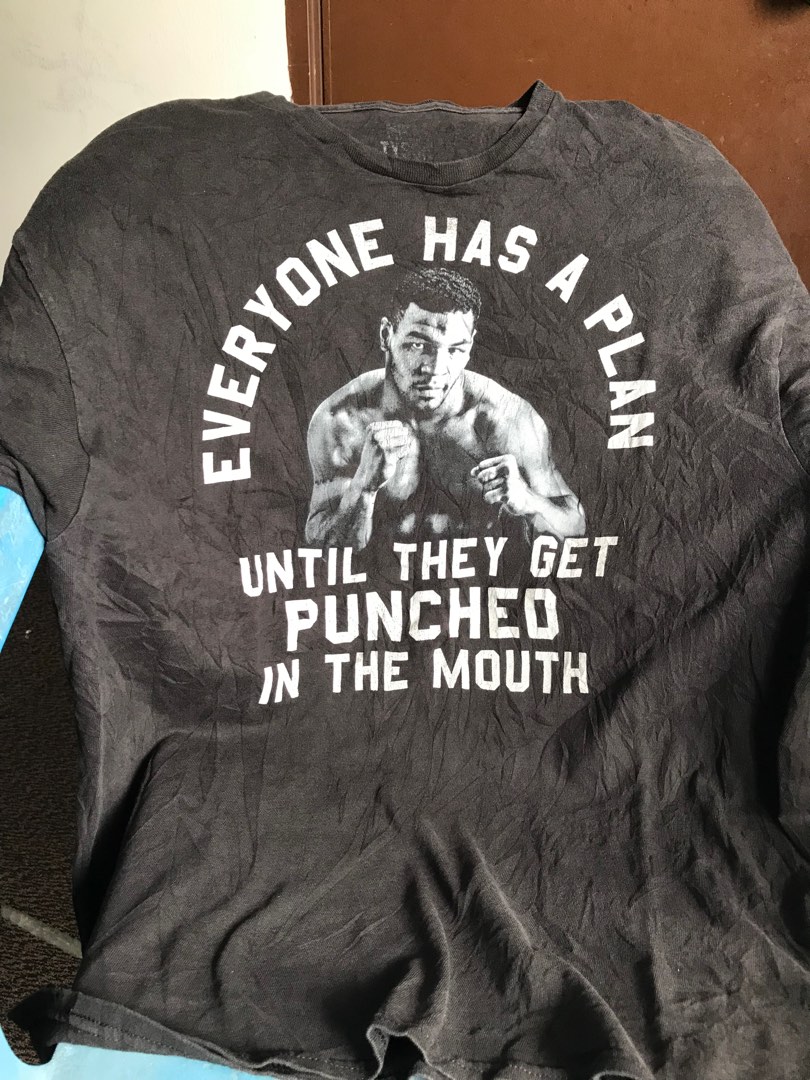 Mike Tyson, Men's Fashion, Tops & Sets, Tshirts & Polo Shirts on Carousell