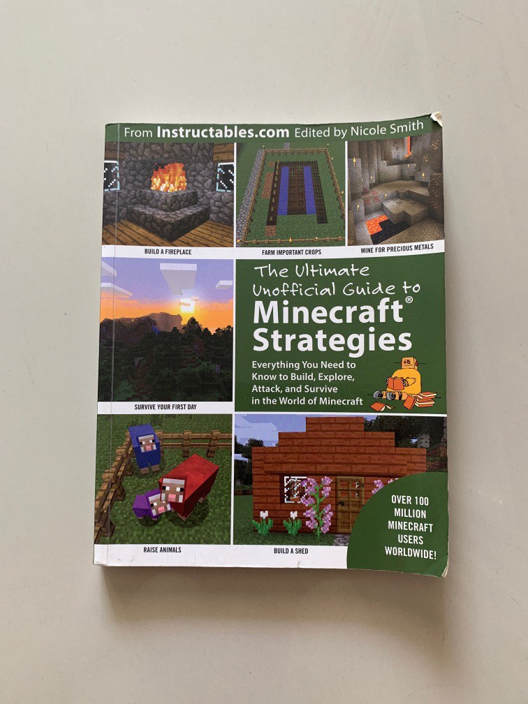 Minecraft strategies, Buku & Alat Tulis, Buku di Carousell