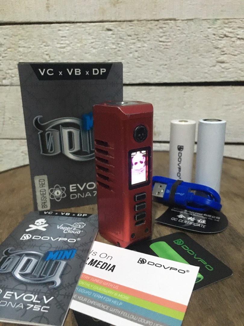 Mod vape odin dna 75c, Elektronik, Lainnya di Carousell
