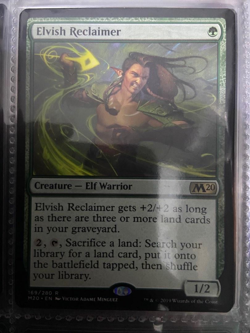Mtg / Elvish Reclaimer / NM eng, 興趣及遊戲, 玩具 & 遊戲類 - Carousell