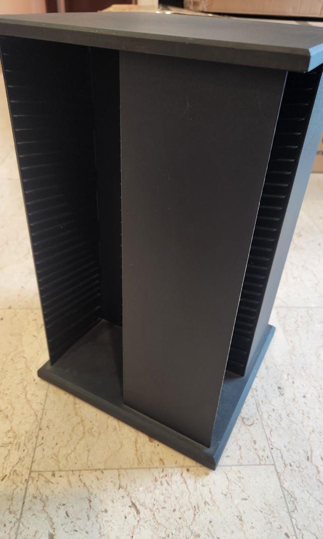 Multi sides turnable CD Organising Rack, Furniture & Home Living, Home ...