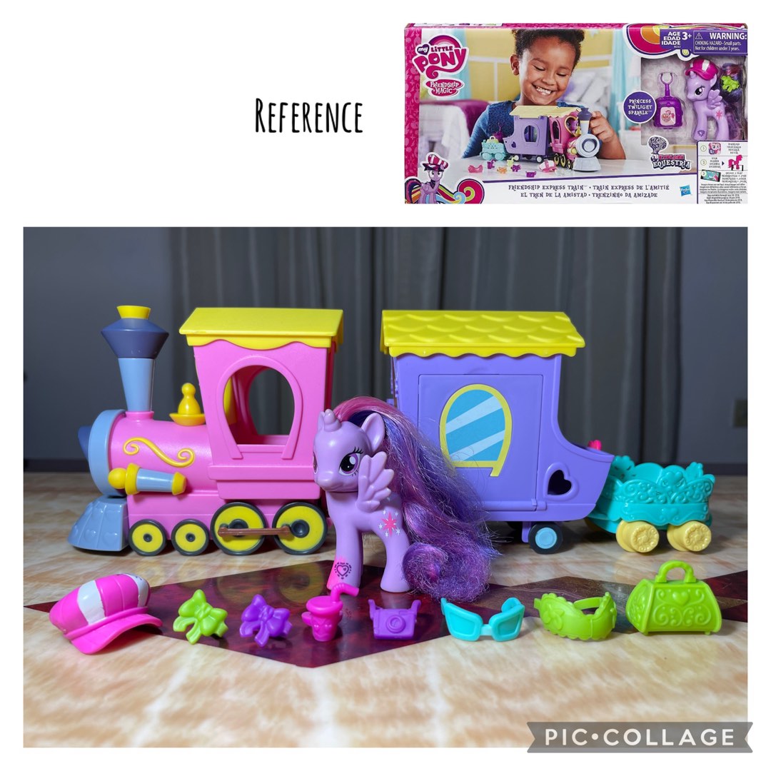 MY LITTLE PONY EXPRESS TRAIN, Hobbies & Toys, Toys & Games on Carousell
