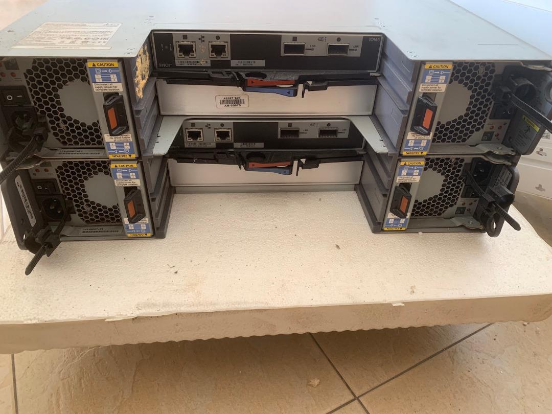 NetApp DS4246 24 bay 3.5" SATA SAS Disk Array Expansion Shelf 2x IOM6 4x PSU, Computers & Tech ...