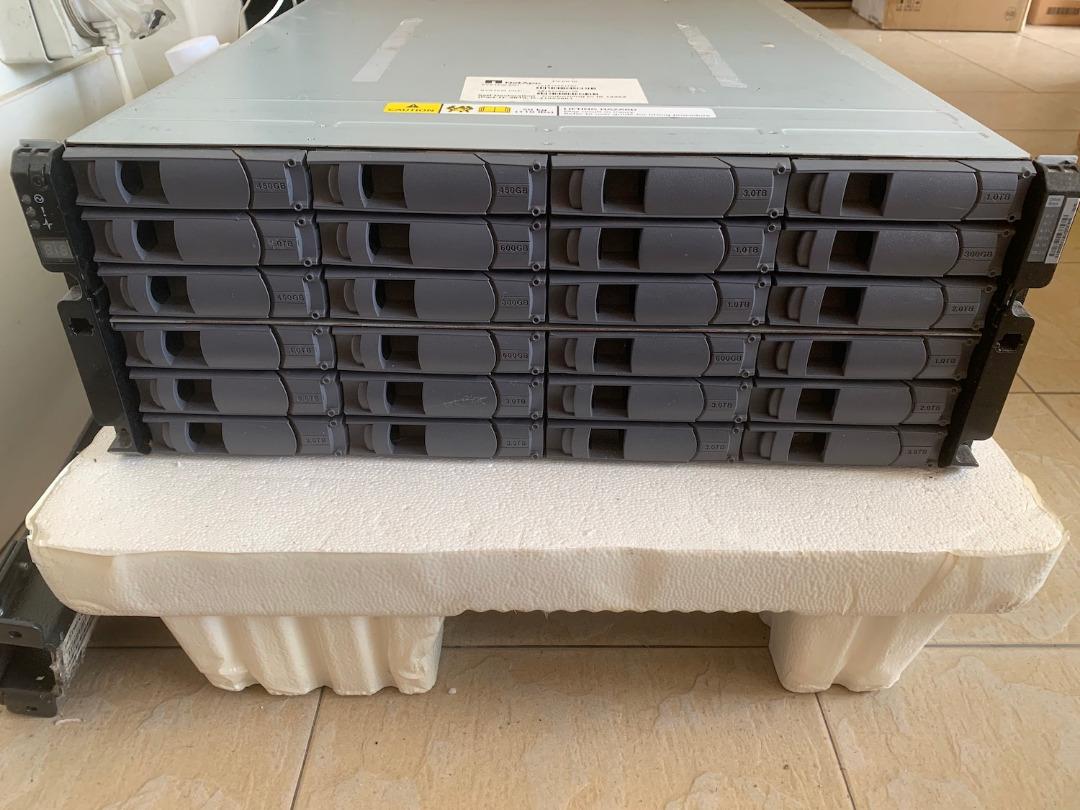 NetApp DS4246 24 bay 3.5" SATA SAS Disk Array Expansion Shelf 2x IOM6 ...