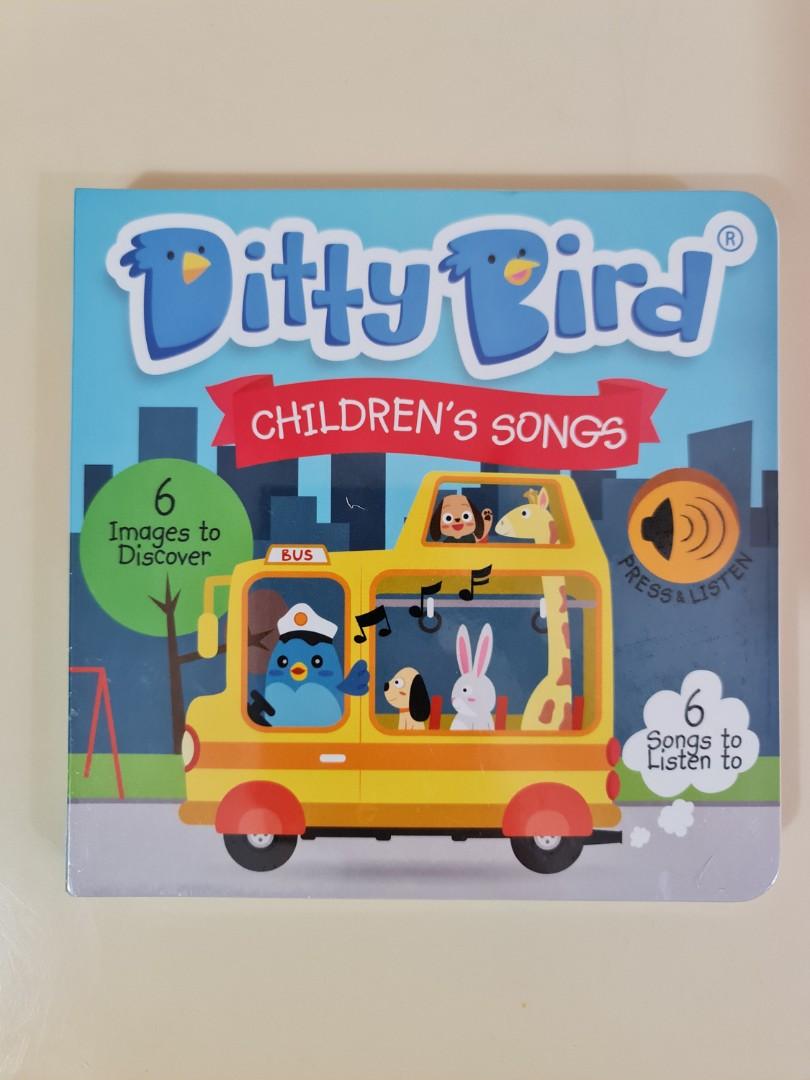 Brand New Ditty Bird Song Book (Sealed), Babies & Kids, Infant Playtime ...