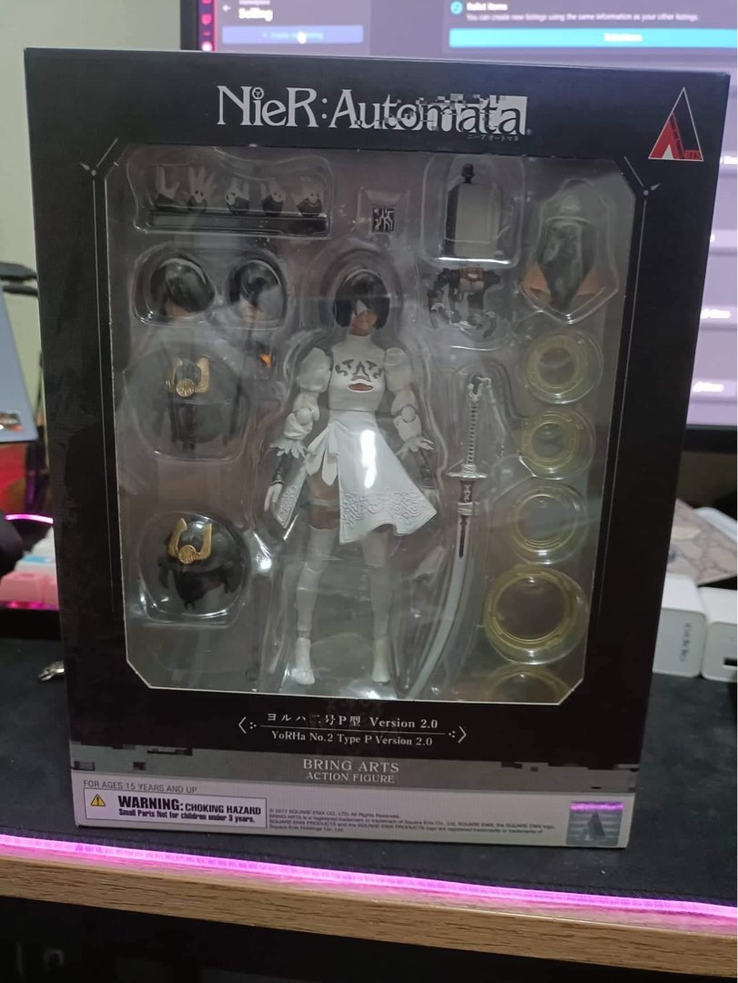 Nier Automata Statuette - 2B (YORHA NO.2 TYPE B) 2P Color Ver., Hobbies ...