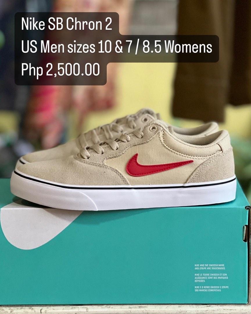 Nike SB Chron 2 / US Men sizes 10 and 7/8.5W, Men's Fashion, Footwear ...