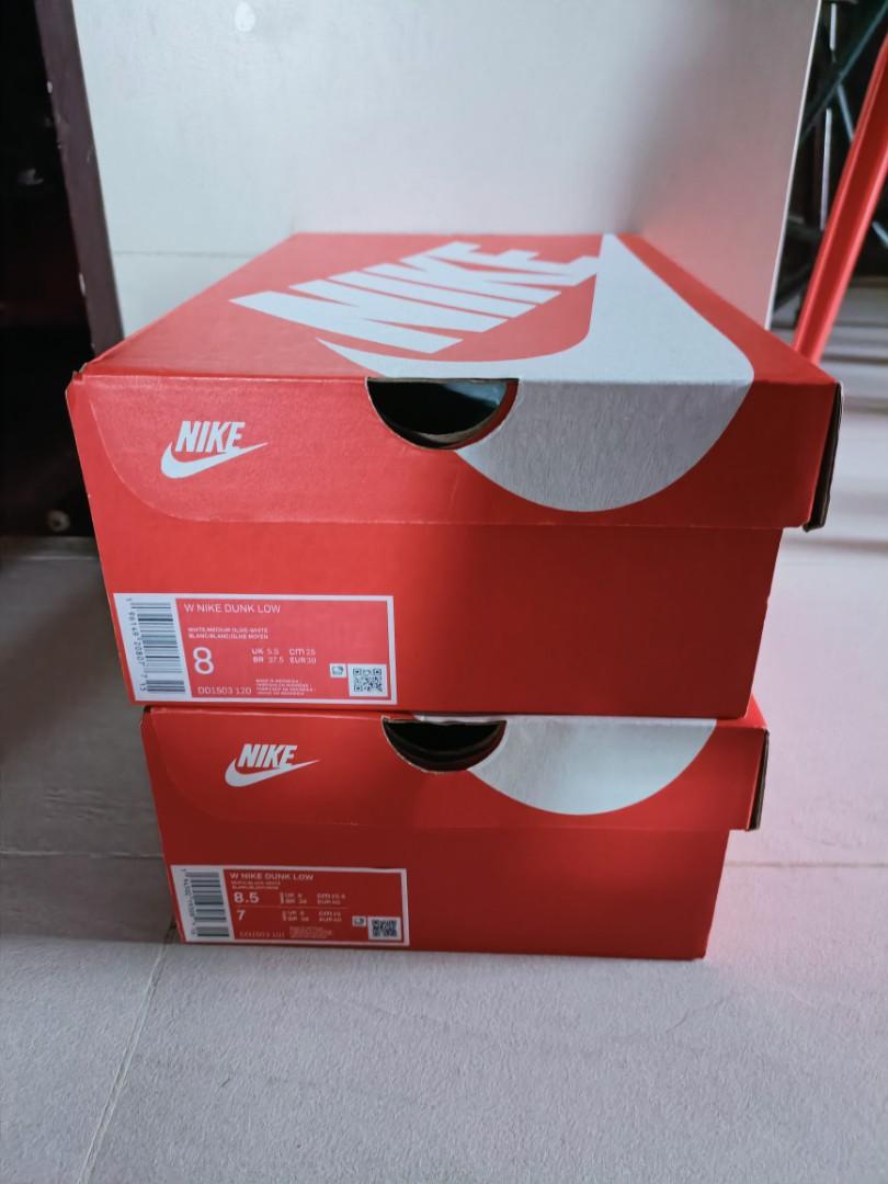 Nike shoe boxes, Men's Fashion, Footwear, Sneakers on Carousell