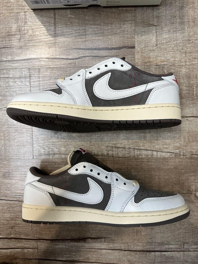 NIKE x TS AJ1 LOW REVERSE MOCHA, Men's Fashion, Footwear, Sneakers on ...