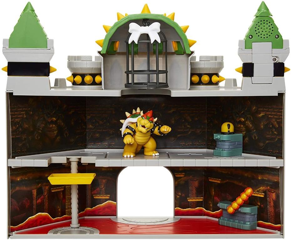 Nintendo Bowser's Castle SUPER MARIO Deluxe Bowser's Castle Playset ...