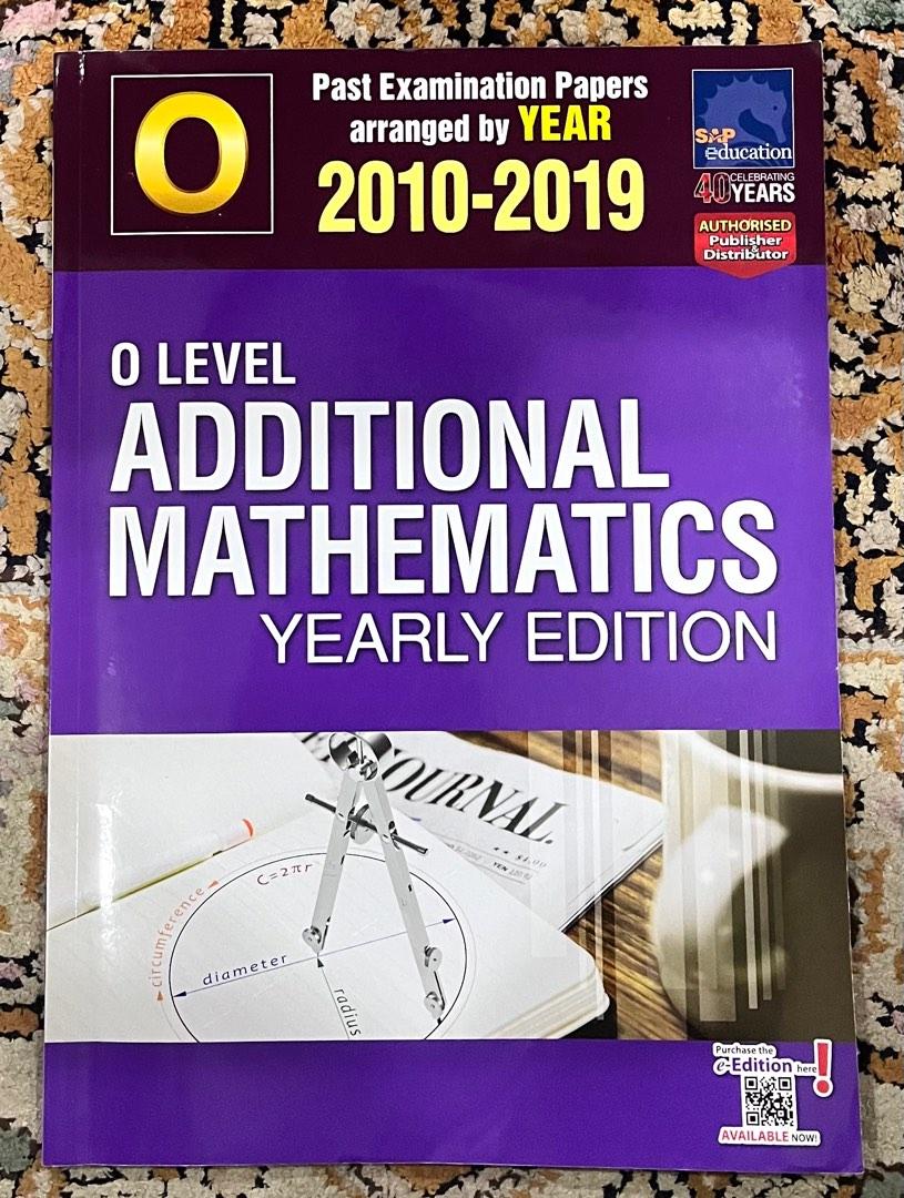 O Level A math TYS yearly, Hobbies & Toys, Books & Magazines, Assessment Books on Carousell