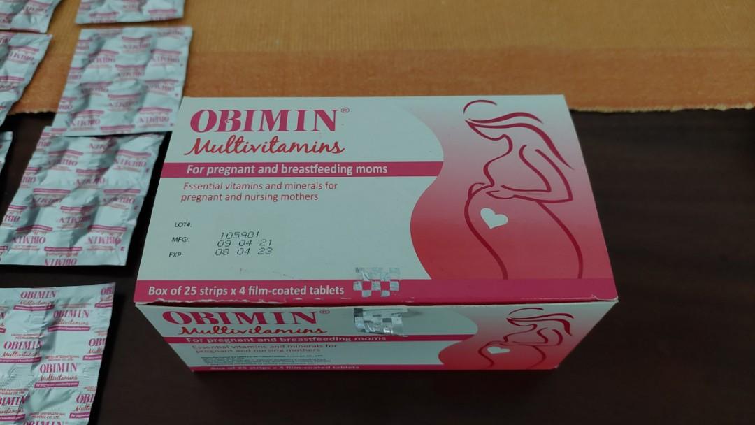 Obimin multivitamin, Health & Nutrition, Health Supplements, Vitamins ...