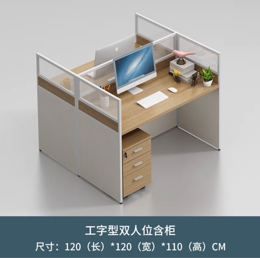 Office table for two, Furniture & Home Living, Furniture, Tables & Sets ...