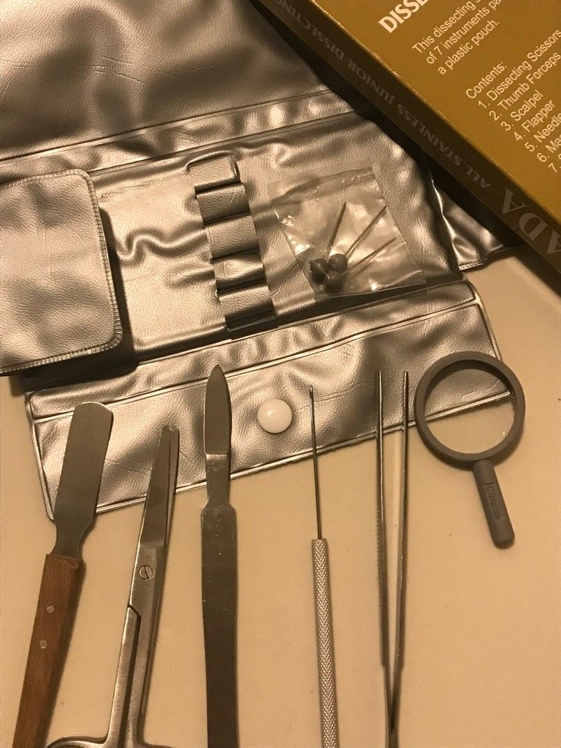 Okada Stainless Junior Dissecting Set, Health & Nutrition, Medical Supplies & Tools on Carousell