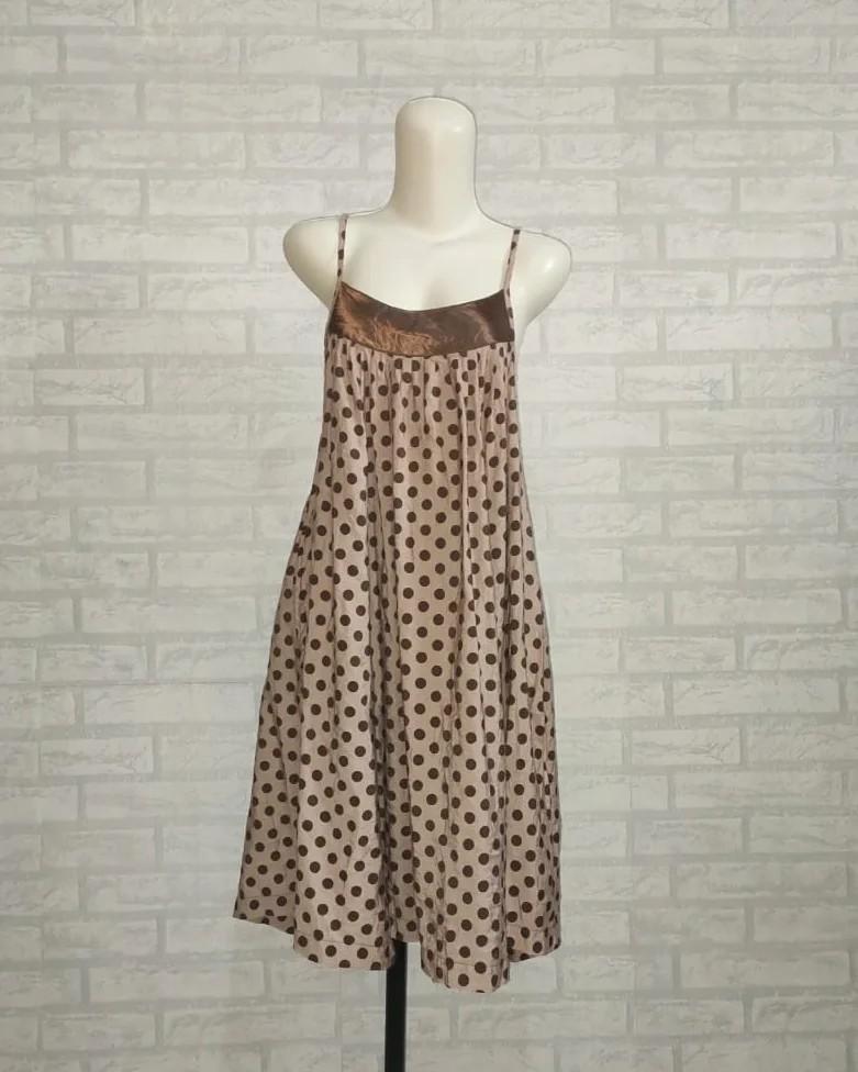 Overall Polka Milo New, Fesyen Wanita, Pakaian Wanita, Gaun & Rok di ...