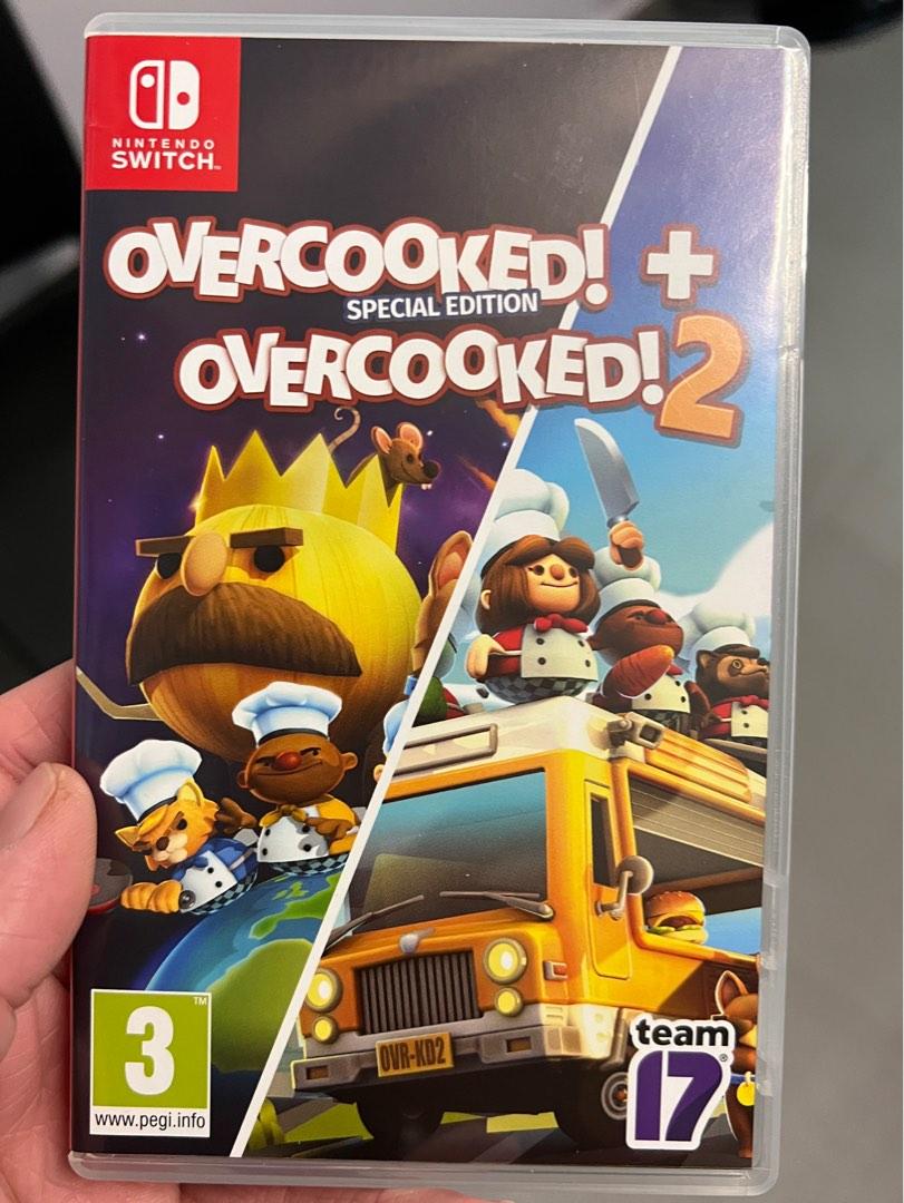 Overcooked + Overcooked 2, Video Gaming, Video Games, Nintendo on Carousell
