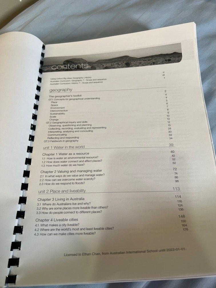 Oxford Big Ideas Geography/History 7, Hobbies & Toys, Books & Magazines ...