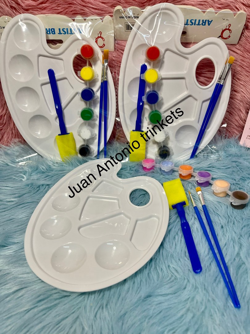 Paint Color mixing Palette set, Hobbies & Toys, Stationary & Craft ...