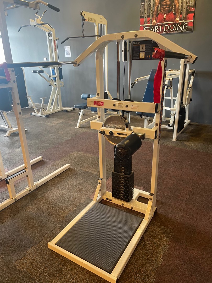 Paramount fitness line model 400 multi hip quad glute gym strength ...